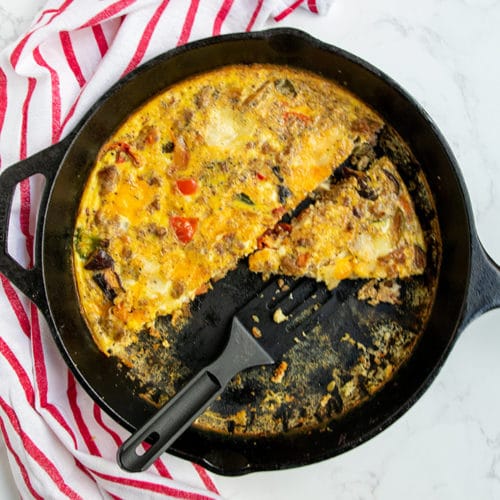 Basic Frittata Recipe with Flexible Flavor Options - OMG! Yummy