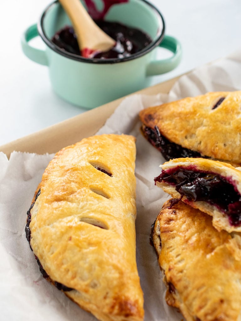 Mini Cherry Pies - OMG! Yummy