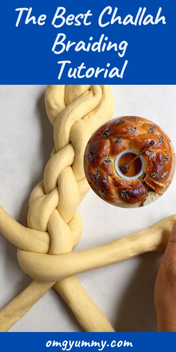 Challah Braiding: A Visual Guide - OMG! Yummy